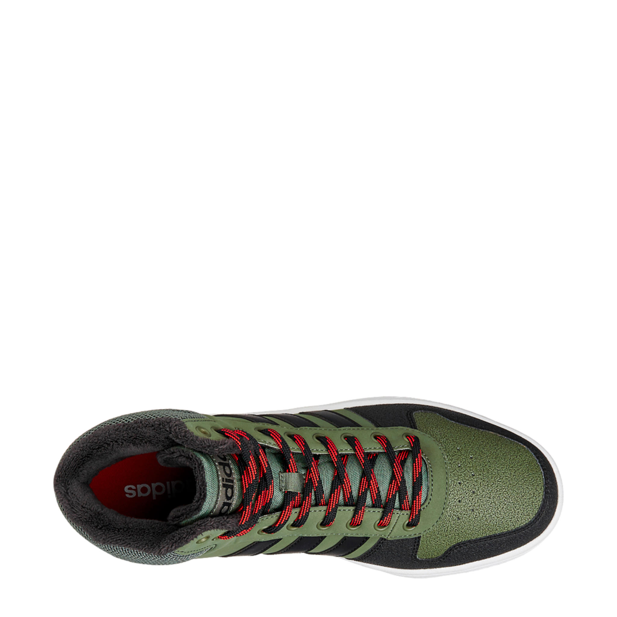 adidas Hoops 2.0 Mid sneakers groen | wehkamp