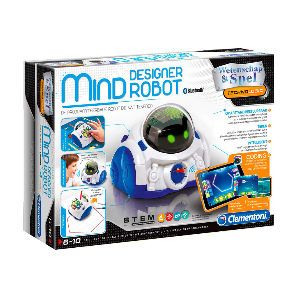 Clementoni Coding Lab Robot Mind | wehkamp