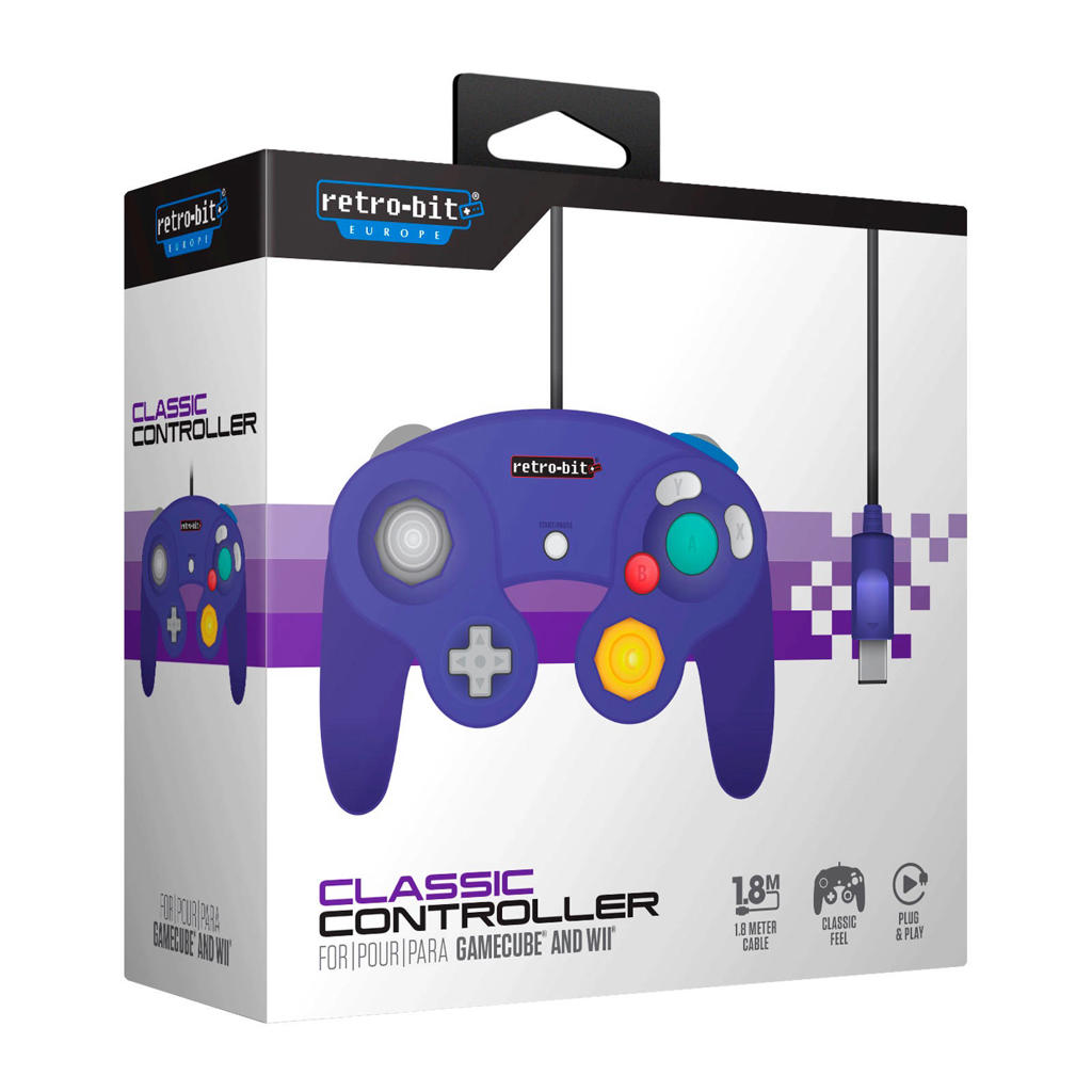 Retro-Bit GameCube classic controller | wehkamp