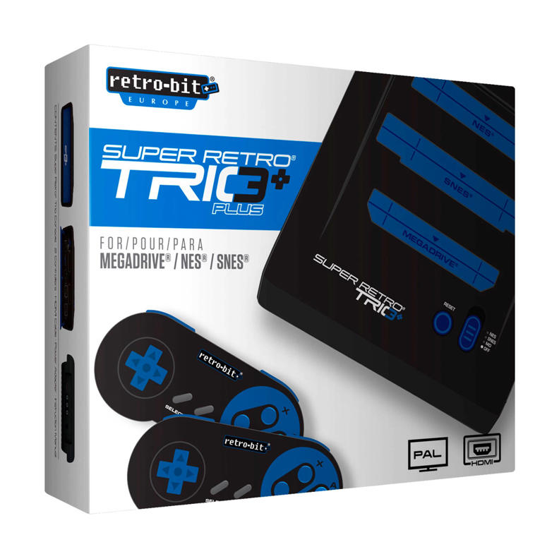 Retro-Bit Super Retro Trio+ console | wehkamp