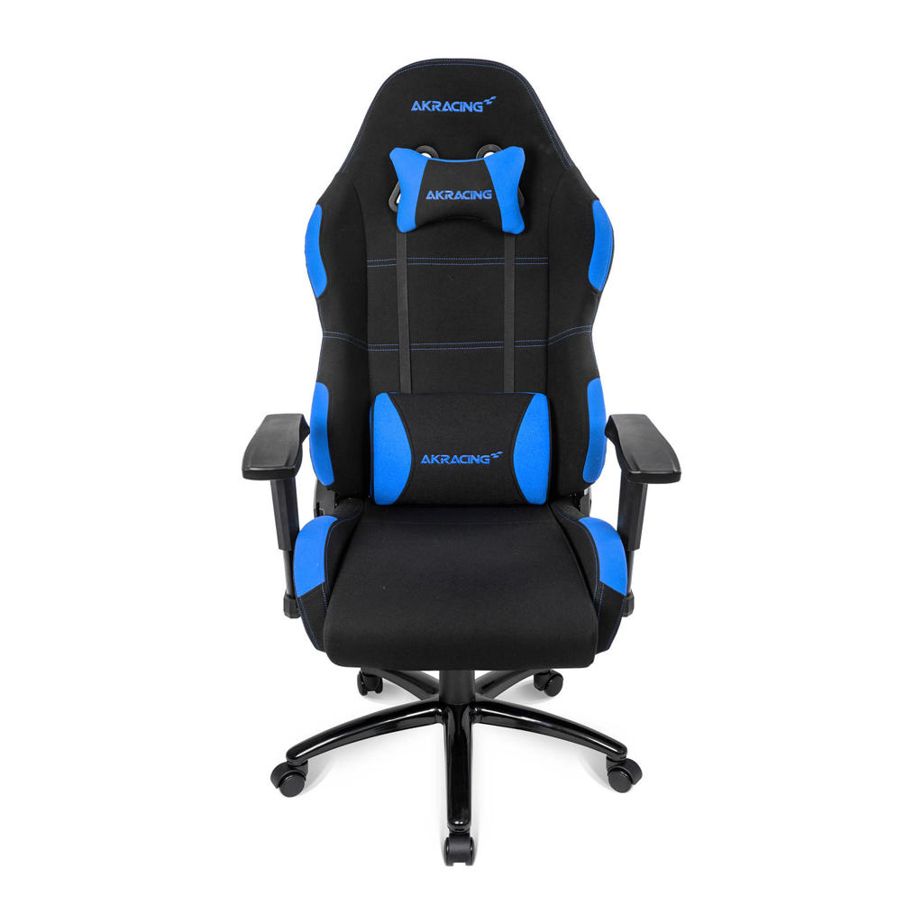AKRacing Core EX Wide - Fabric Cover gamestoel zwart / blauw | wehkamp
