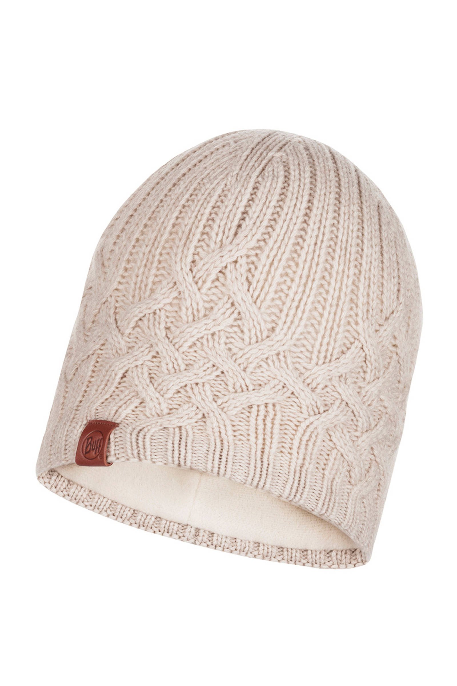 Buff muts Knitted & Polar wit | wehkamp