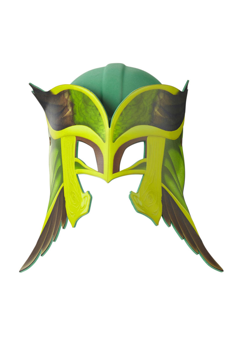 Efteling Raveleijn helm groen incl. masker Maurits | wehkamp