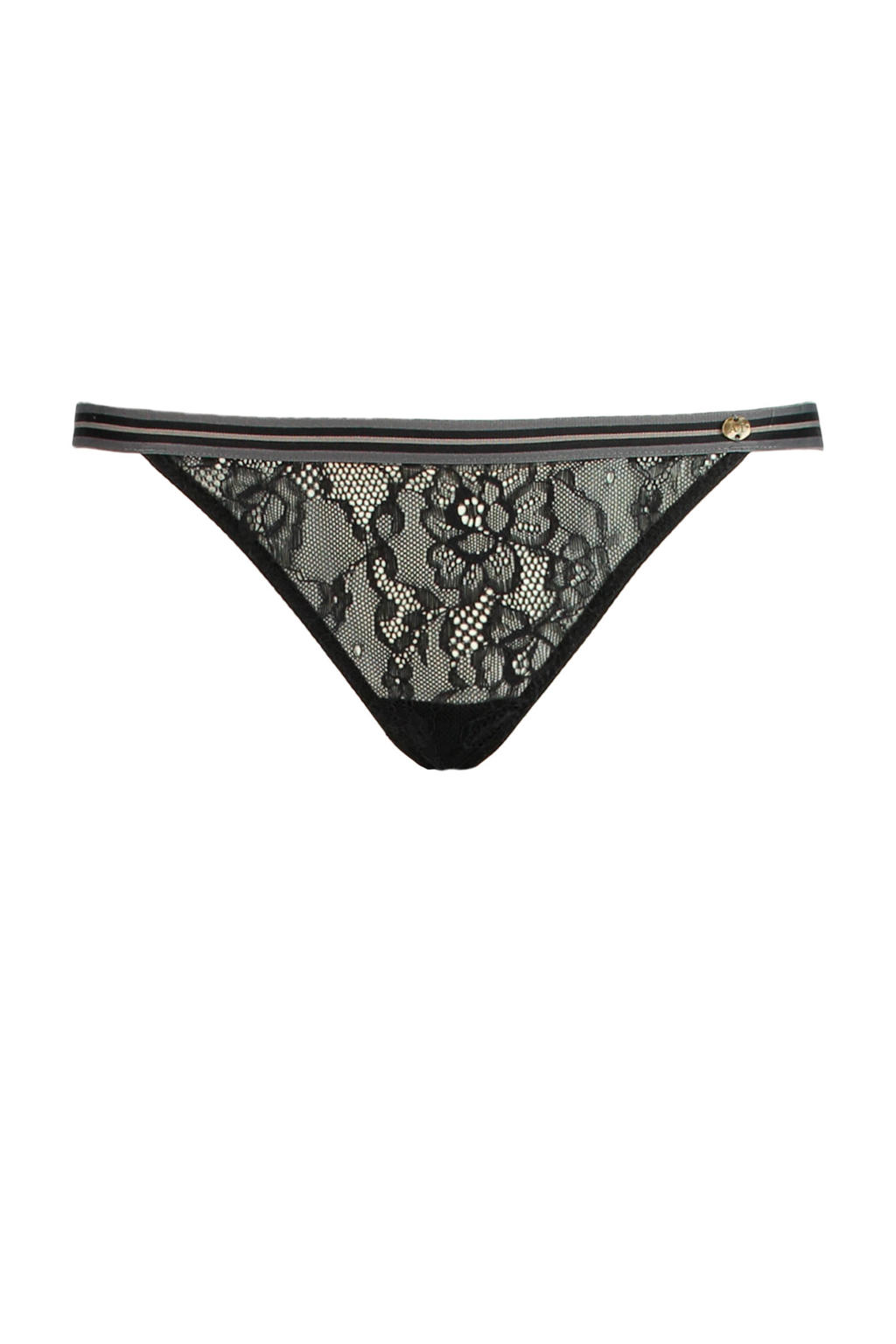 America Today kanten string Veronica zwart | wehkamp