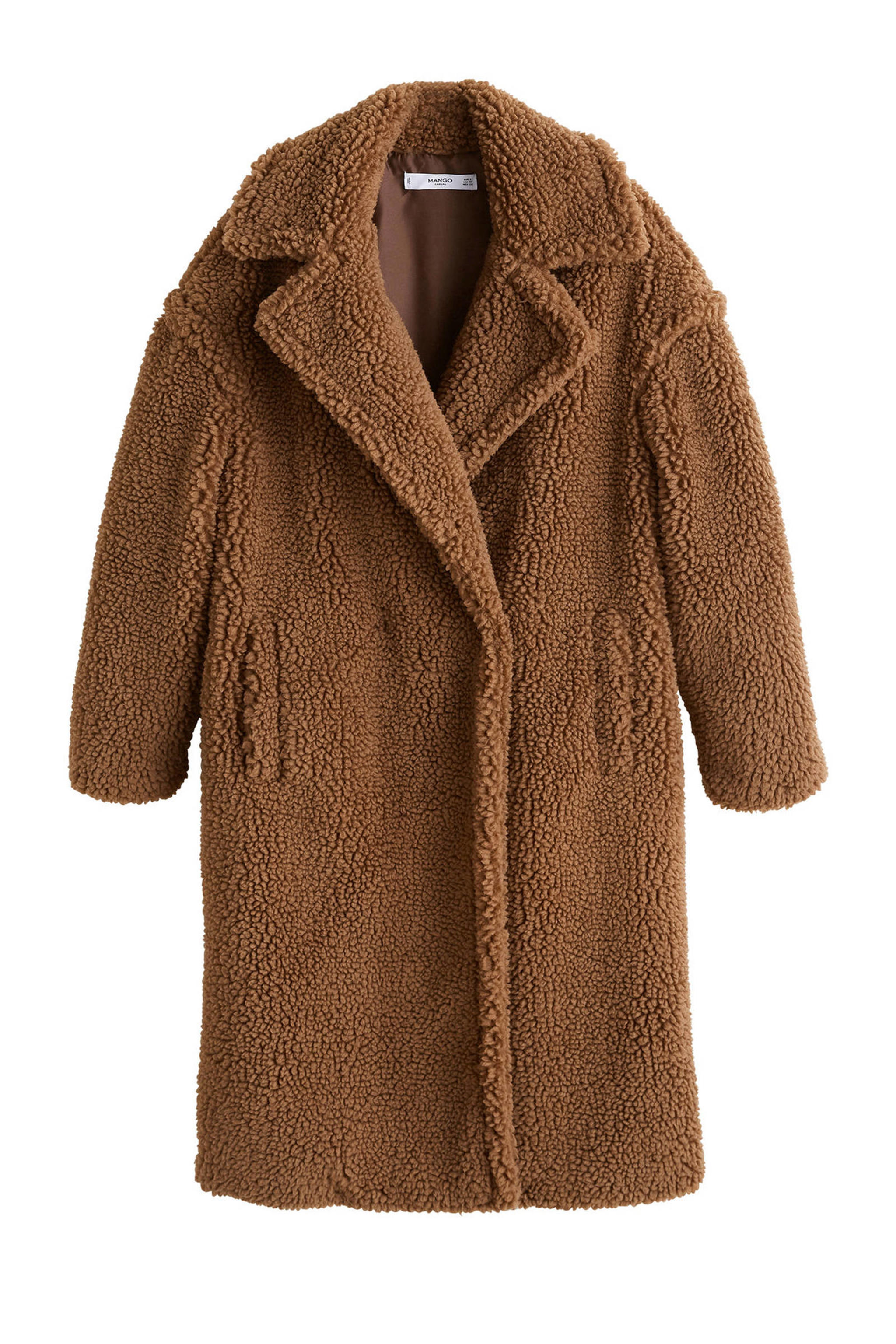 Mango teddy jas bruin kopen? | Morgen in huis | wehkamp
