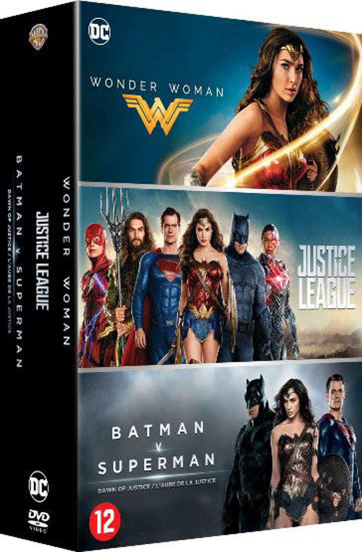 DC comics movie box (3 films) (DVD) | wehkamp