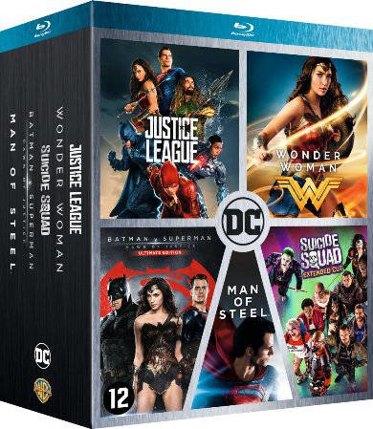 DC comics movie box (5 films) (Blu-ray) | wehkamp