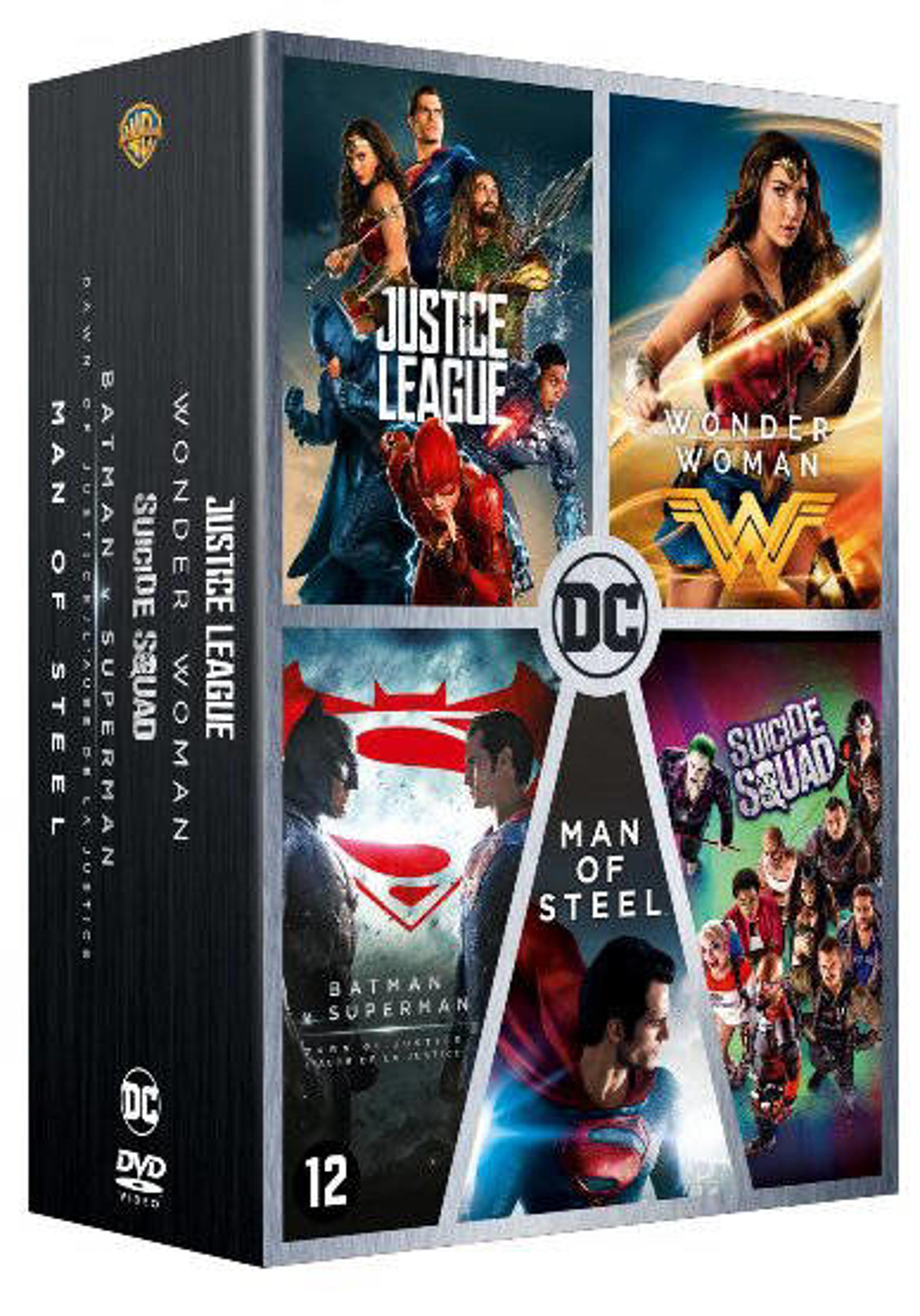 DC comics movie box (5 films) (DVD) | wehkamp