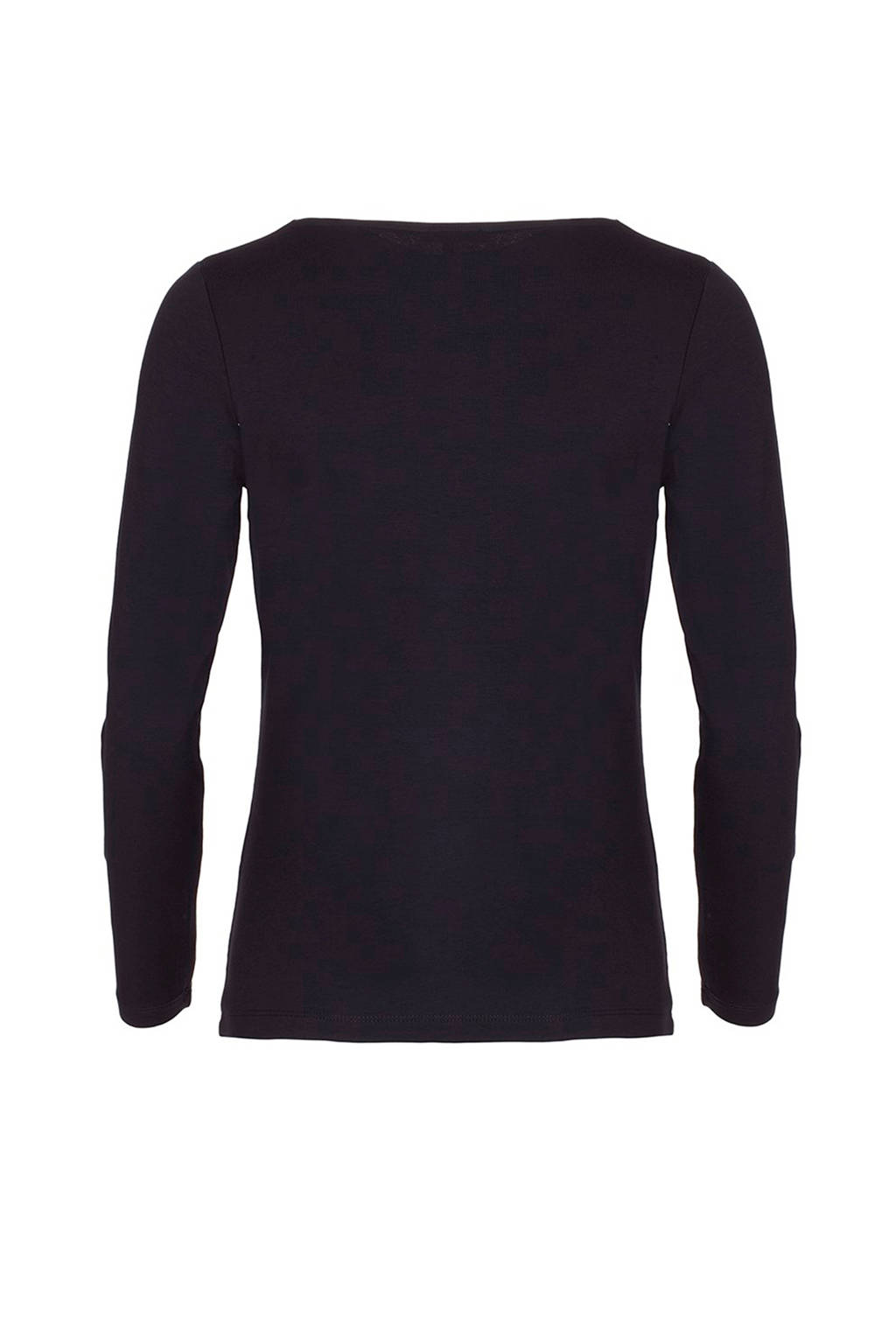 La Ligna top donkerblauw | wehkamp