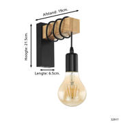 EGLO wandlamp Townshend kopen? | Morgen in huis | wehkamp