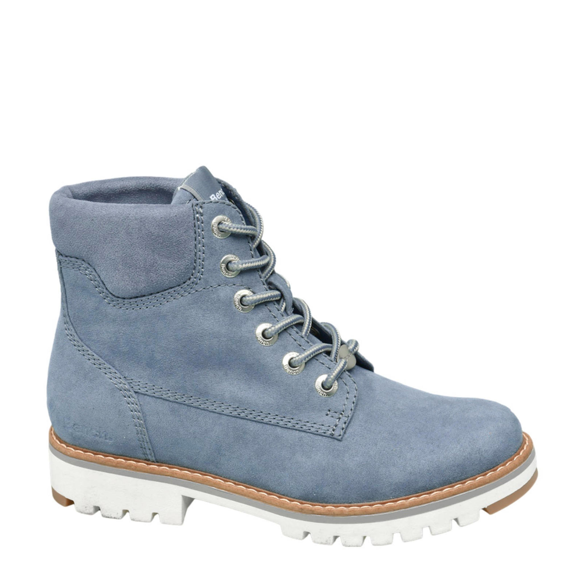 vanHaren Graceland veterboots blauw | wehkamp