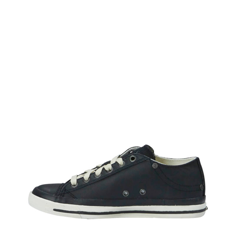 Diesel Exposure IV Low W leren sneakers zwart | wehkamp