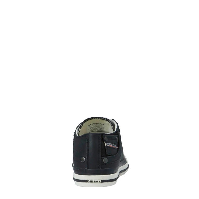 Diesel Exposure IV Low W leren sneakers zwart | wehkamp