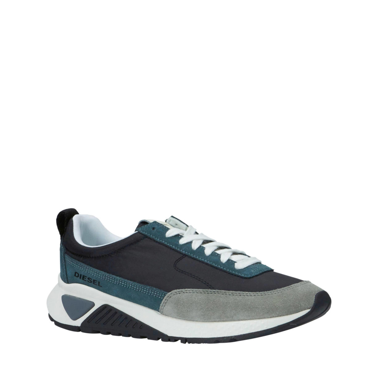 Diesel S-KB Low Lace suède sneakers | wehkamp