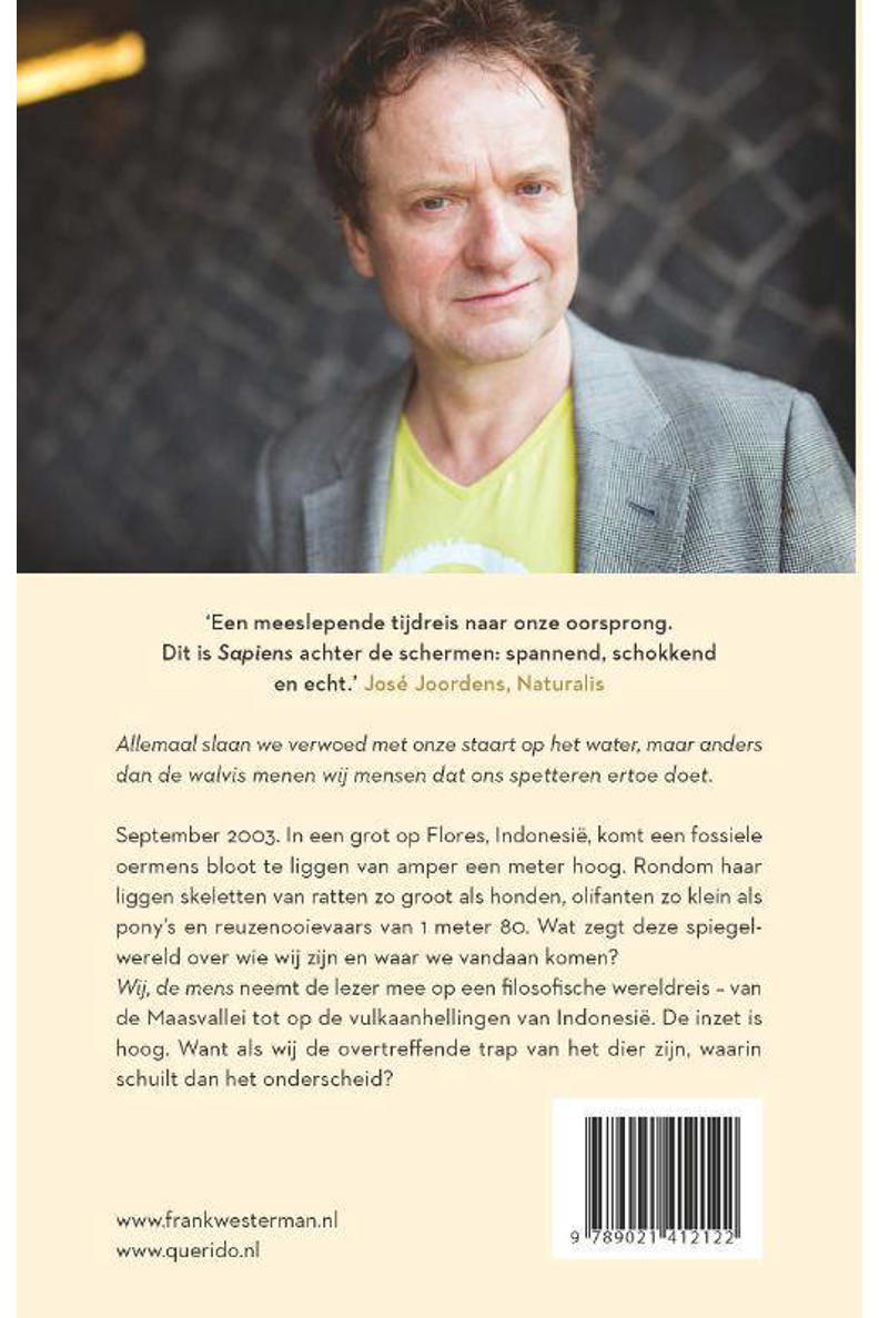 Frank Westerman Wij, de mens kopen? | Morgen in huis | wehkamp