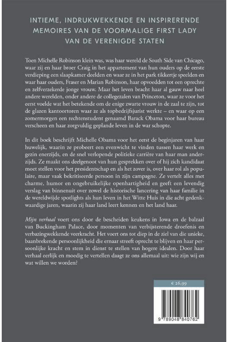Michelle Obama Mijn verhaal kopen? | Morgen in huis | wehkamp