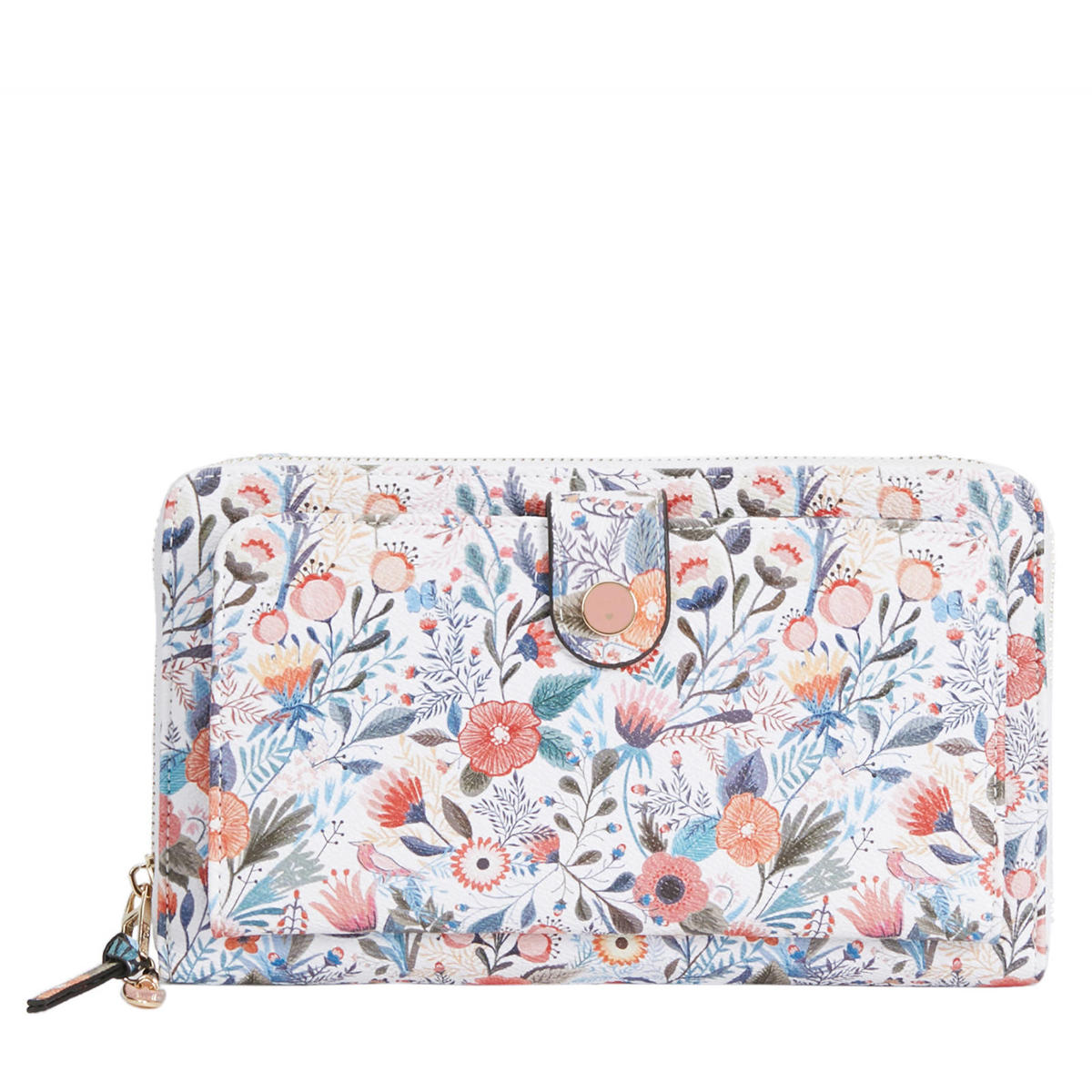 Parfois gebloemde portemonnee | wehkamp
