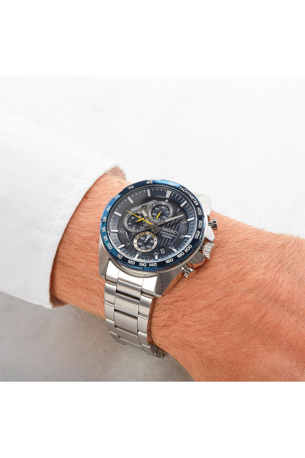 Seiko chronograaf horloge SSB321P1 | wehkamp