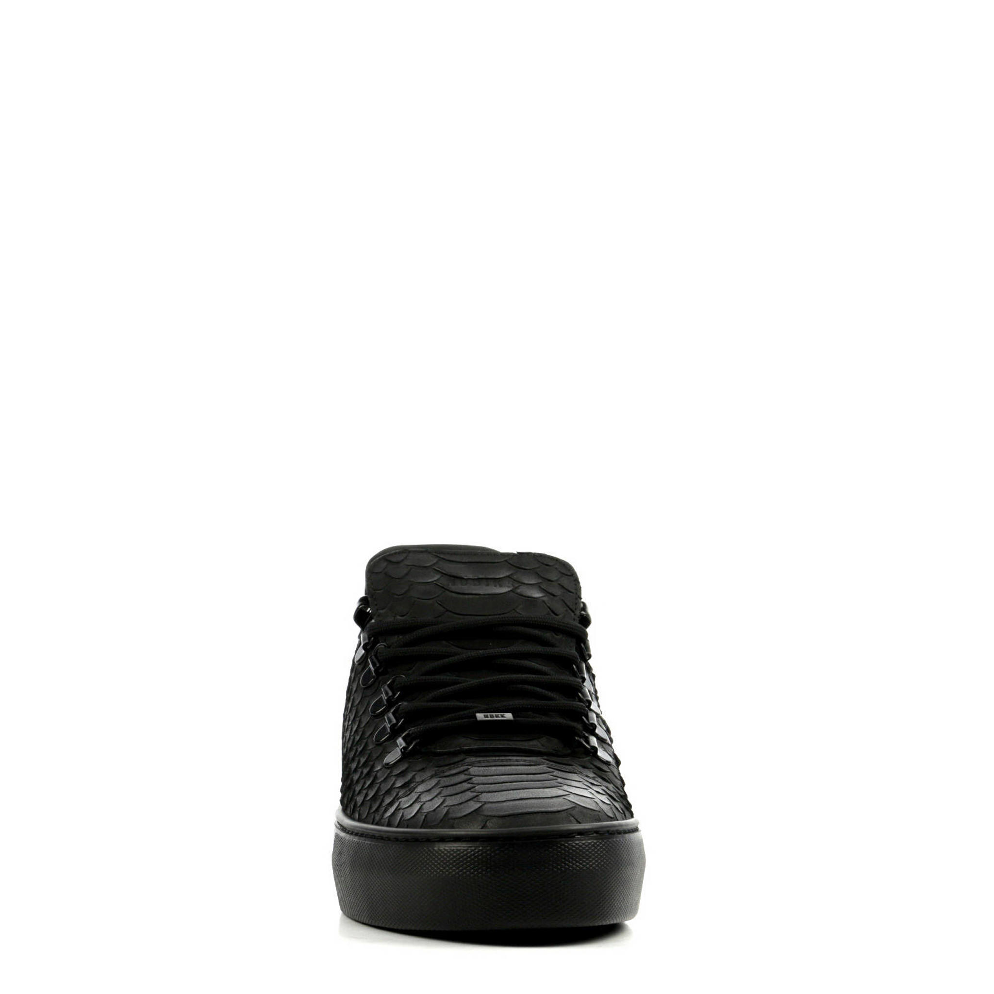 Nubikk Jagger Python leren sneakers zwart | wehkamp