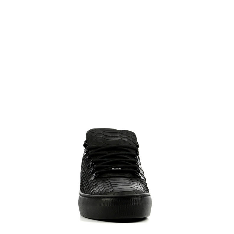 Nubikk Jagger Python leren sneakers zwart | wehkamp