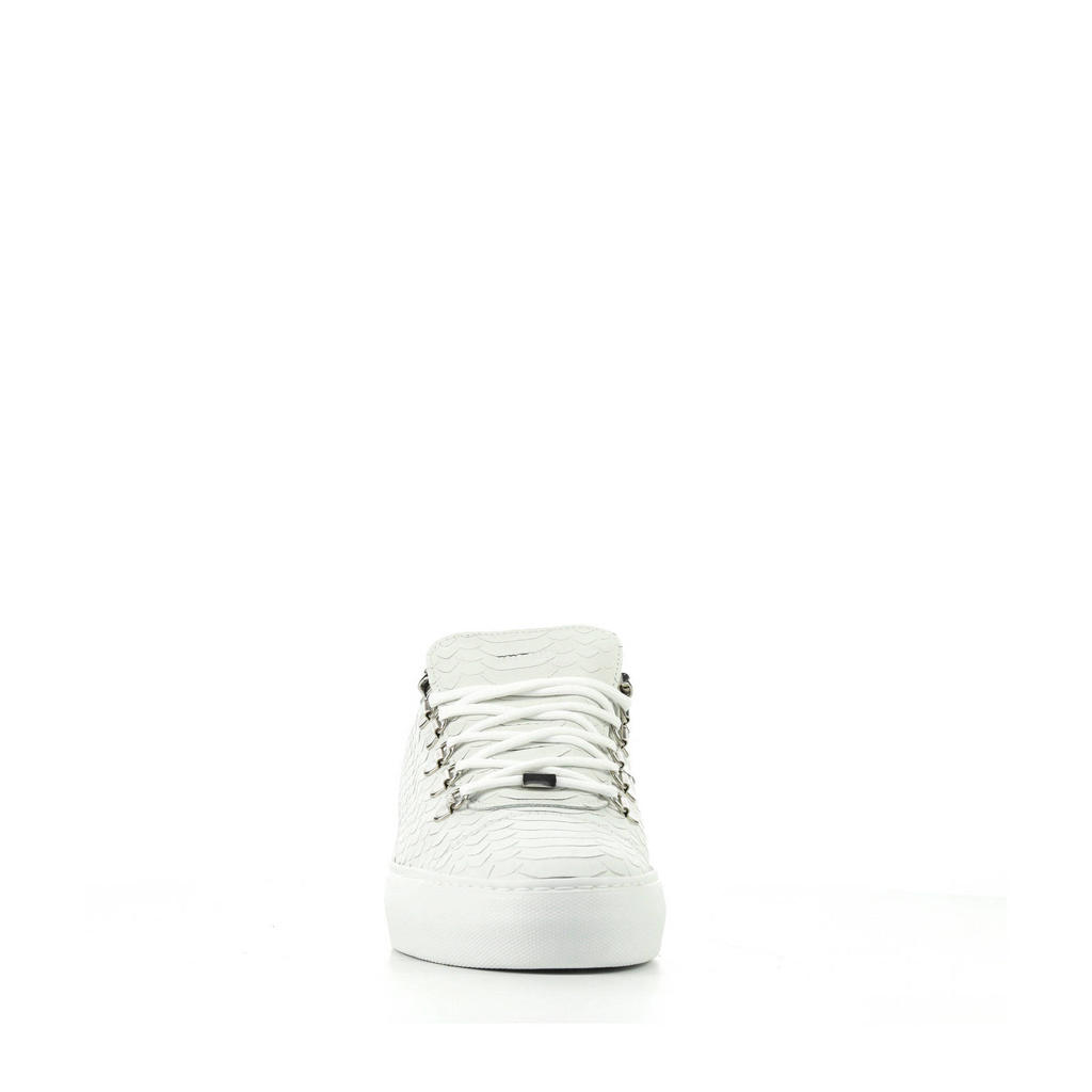 Nubikk Jagger Python leren sneakers wit | wehkamp