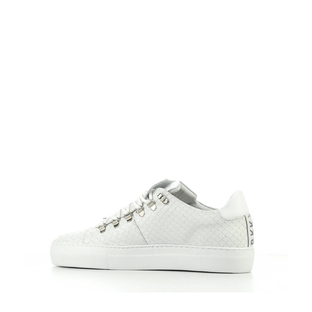 Nubikk Jagger Python leren sneakers wit | wehkamp