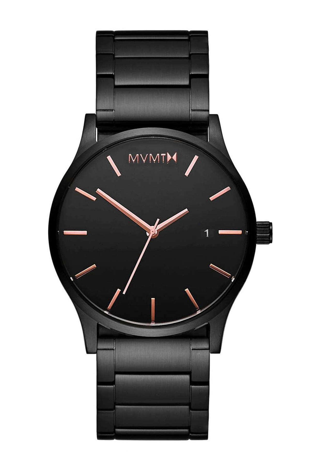 MVMT horloge D-MM01-BBRG zwart | wehkamp