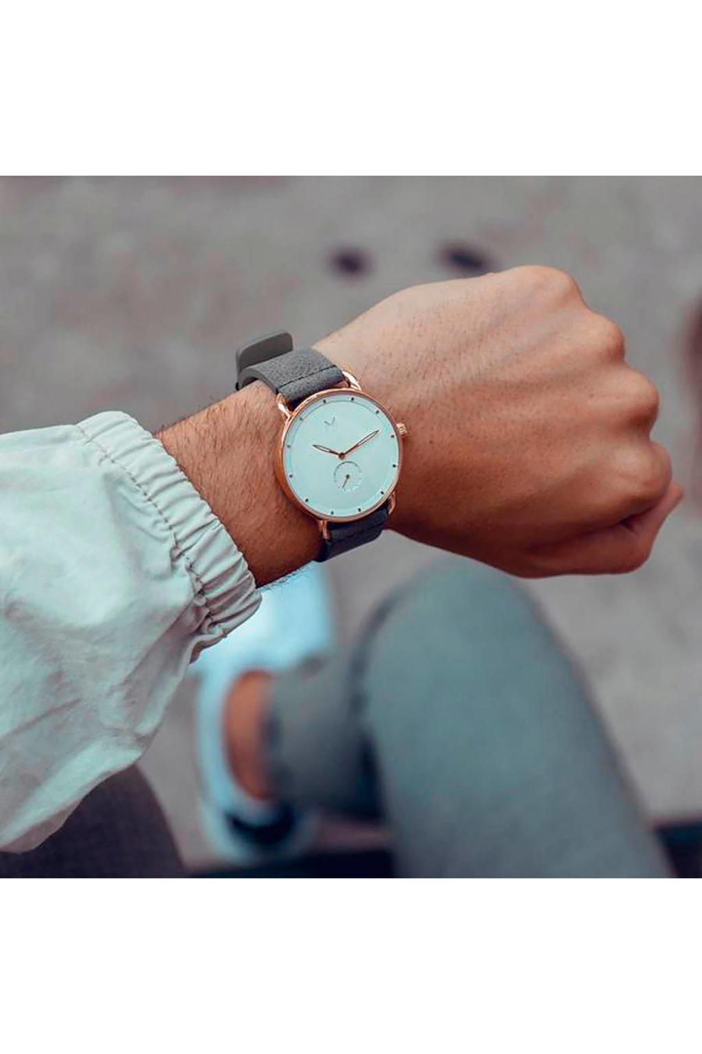 MVMT horloge D-MR01-RGGR grijs | wehkamp