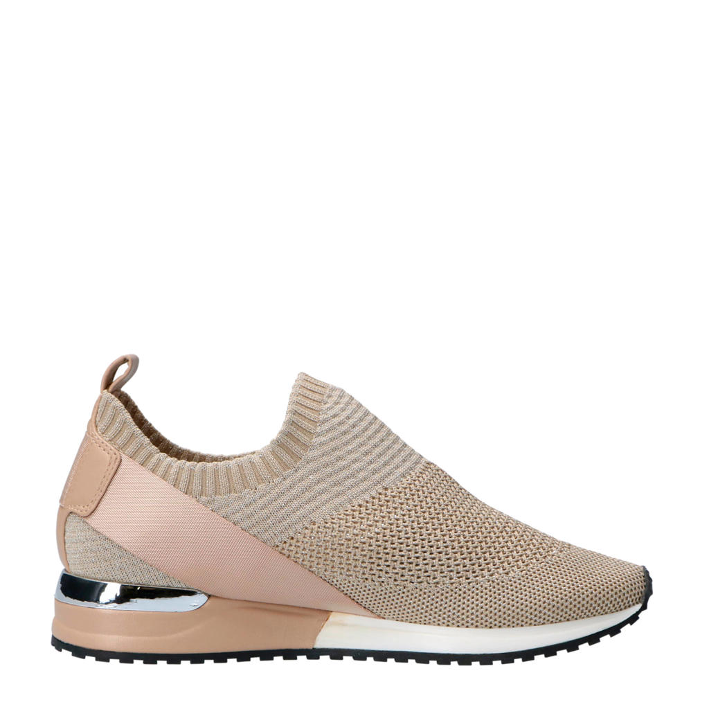 La Strada sneakers beige/goud | wehkamp