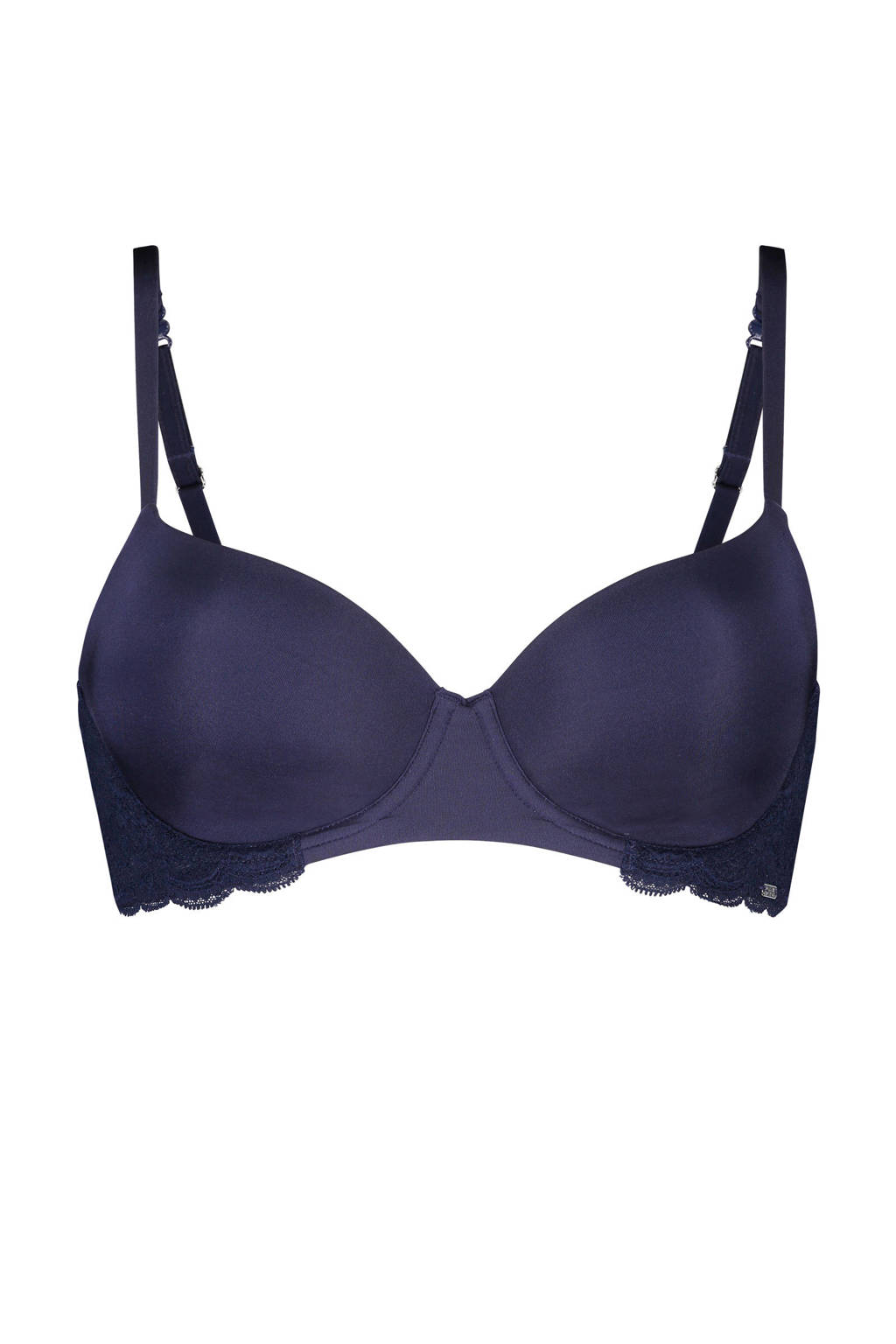 Hunkemöller voorgevormde beugelbh Angie marine | wehkamp