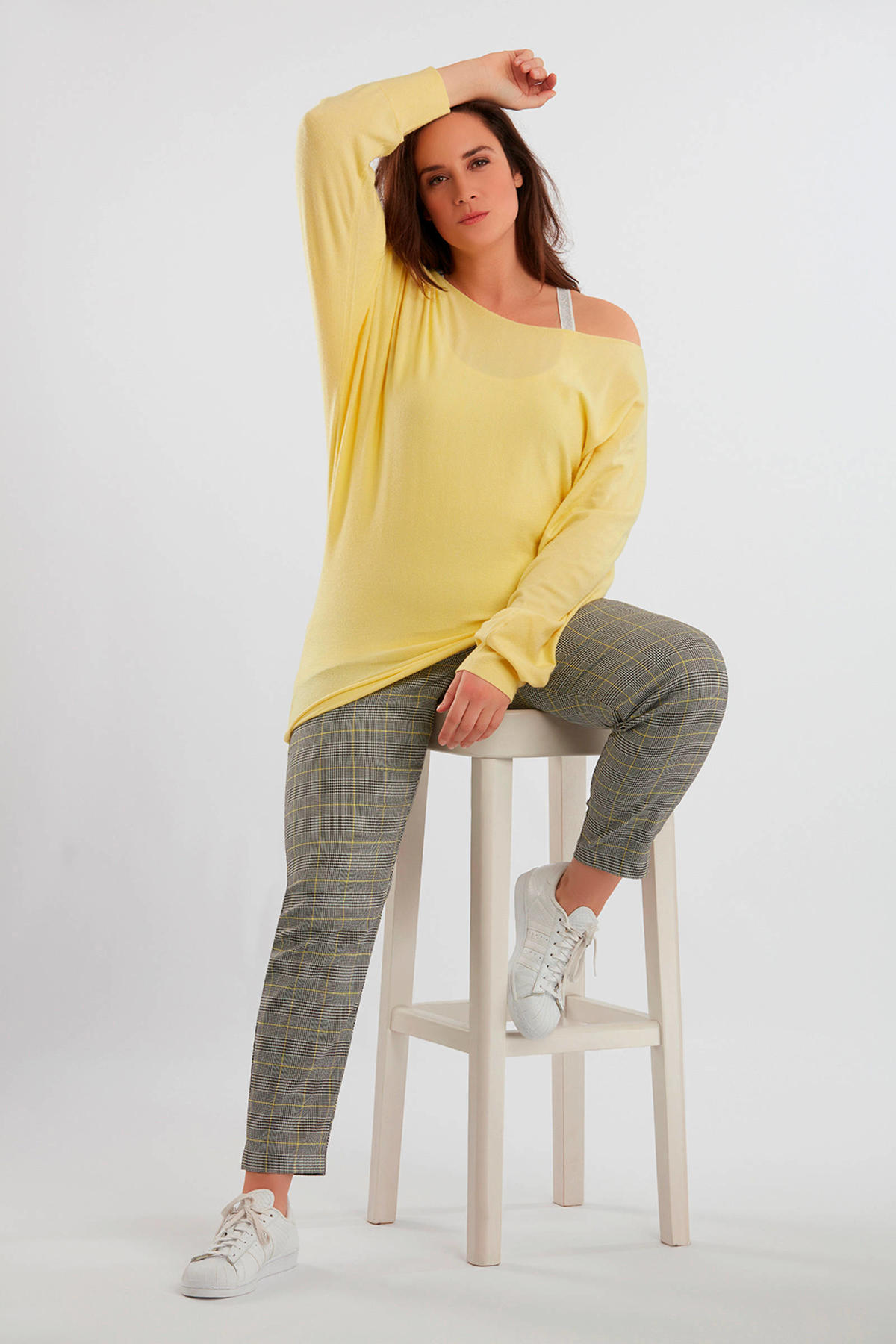 MS Mode trui geel | wehkamp