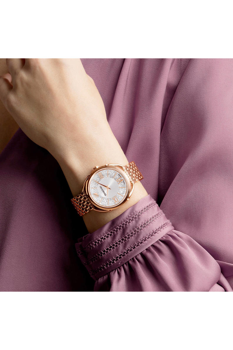 Swarovski horloge Crystalline Glam 5452465 roségoudkleur | wehkamp