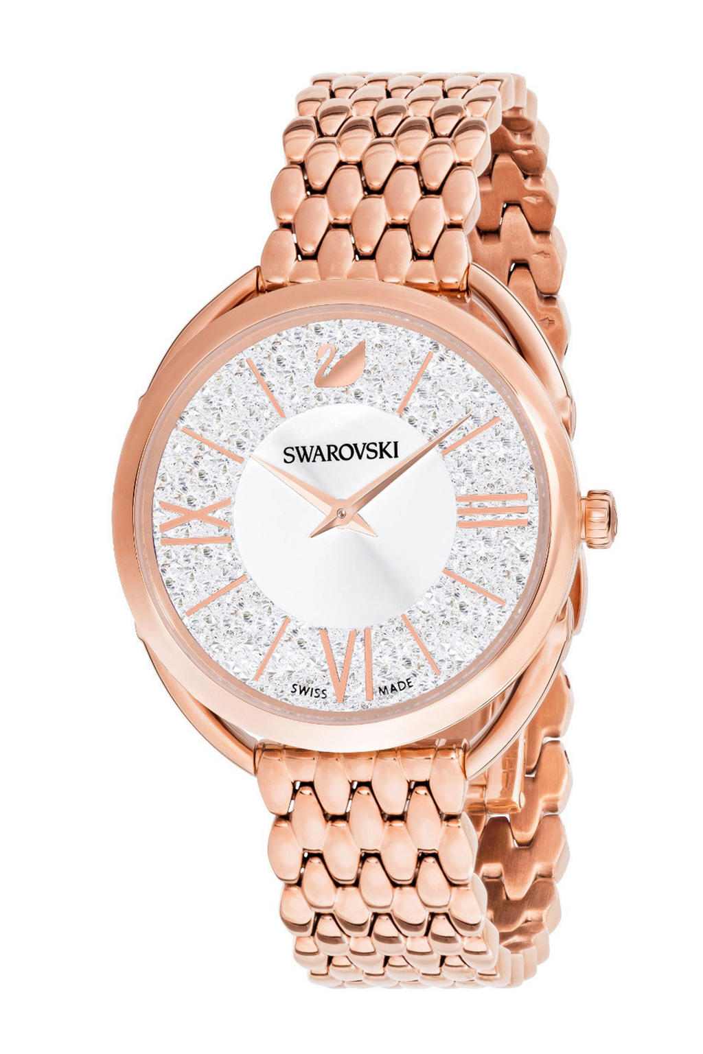Swarovski horloge Crystalline Glam 5452465 roségoudkleur | wehkamp