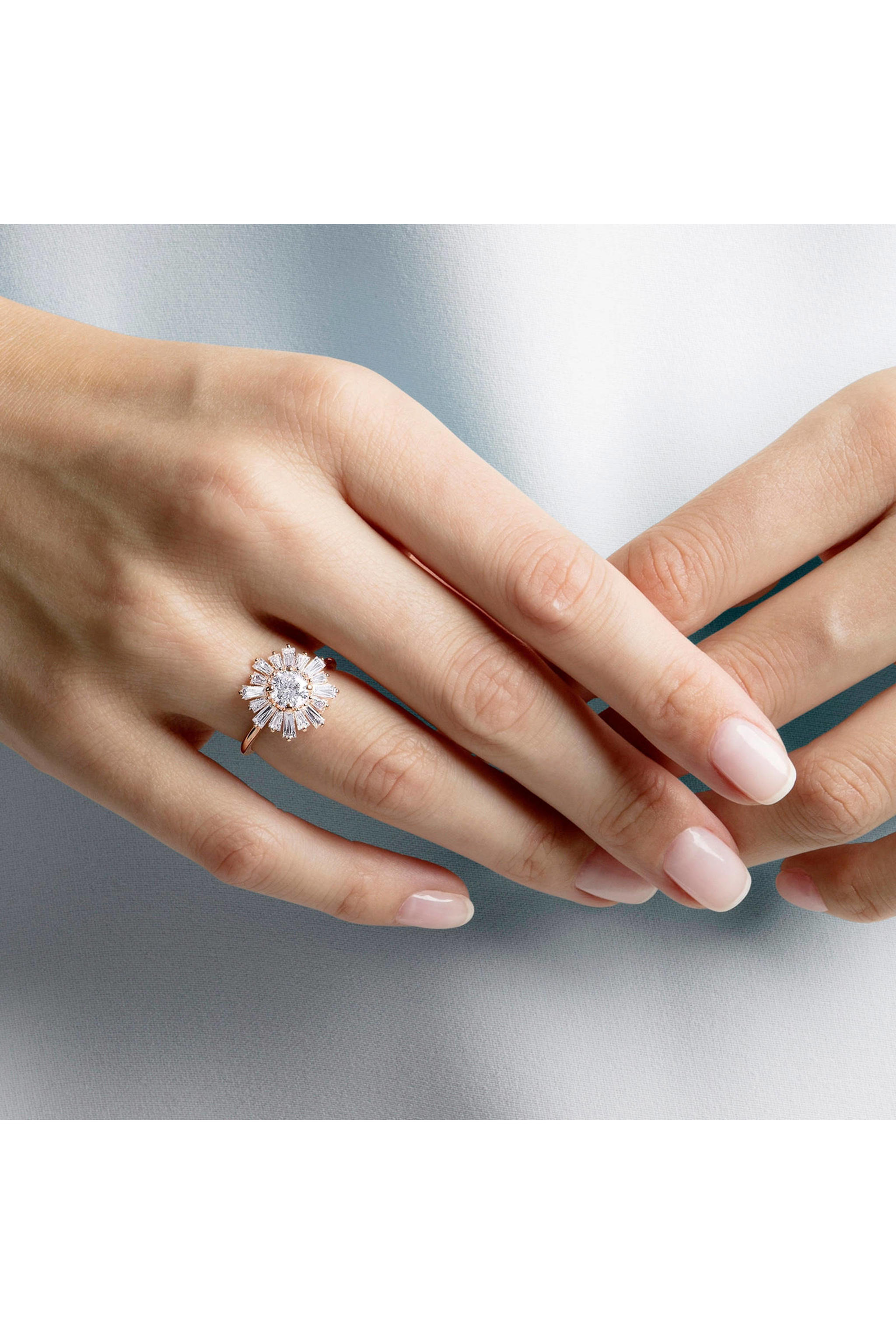 Swarovski ring Sunshine 5459599 | wehkamp