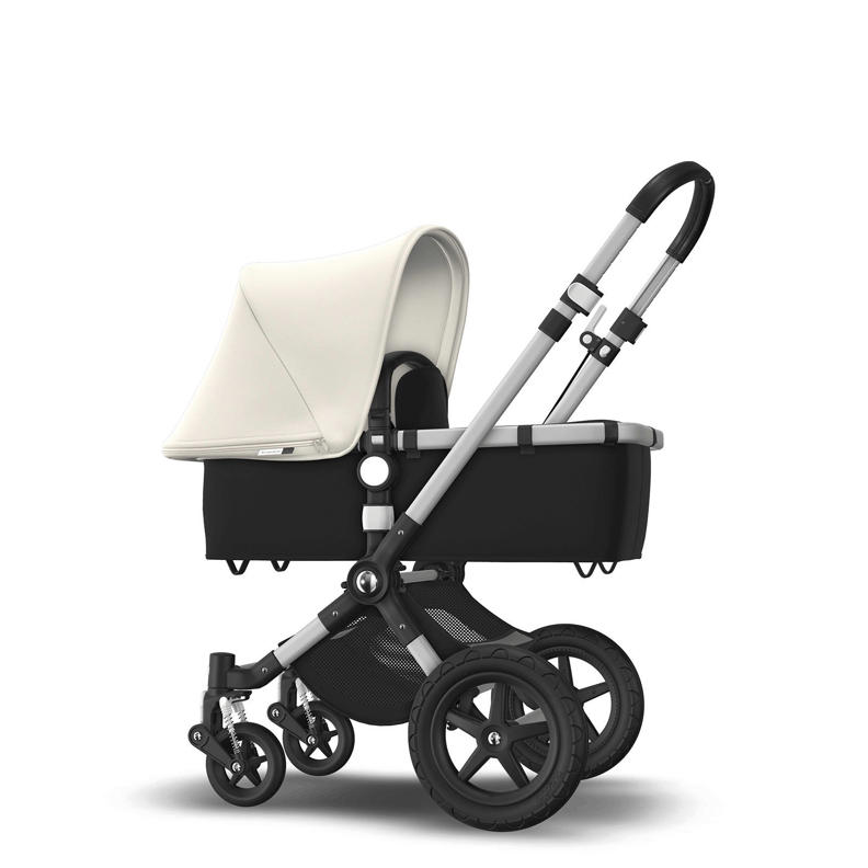 Bugaboo plus aluminium - zwart - wit | wehkamp