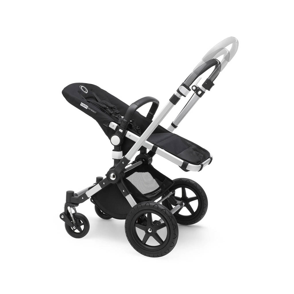 Bugaboo plus aluminium - zwart - wit | wehkamp