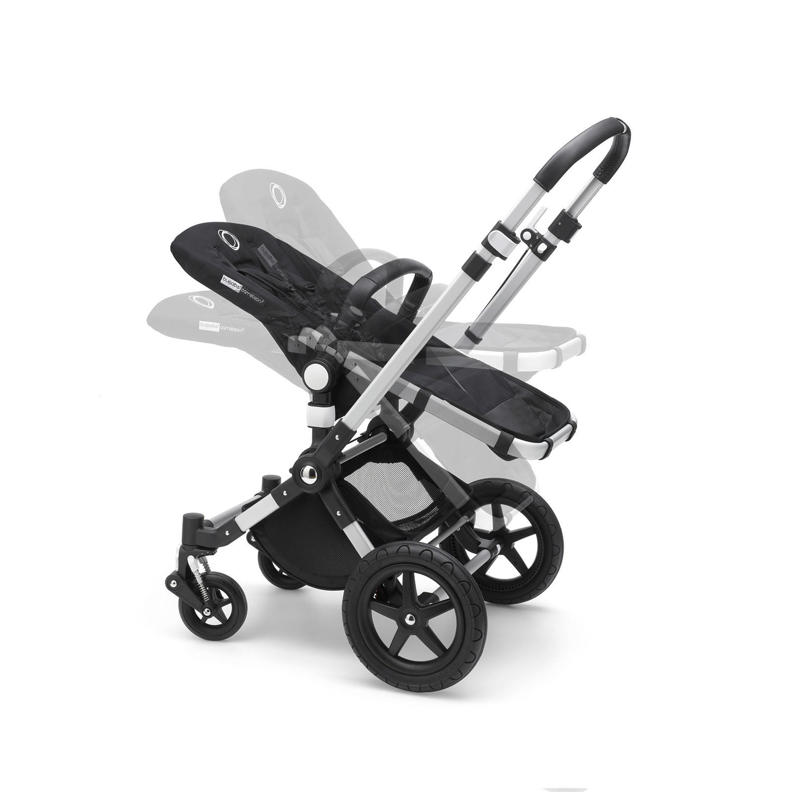 Bugaboo plus zwart-zwart-wit | wehkamp