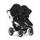 Bugaboo Donkey 2 Twin kinderwagen zwart met aluminium frame | wehkamp