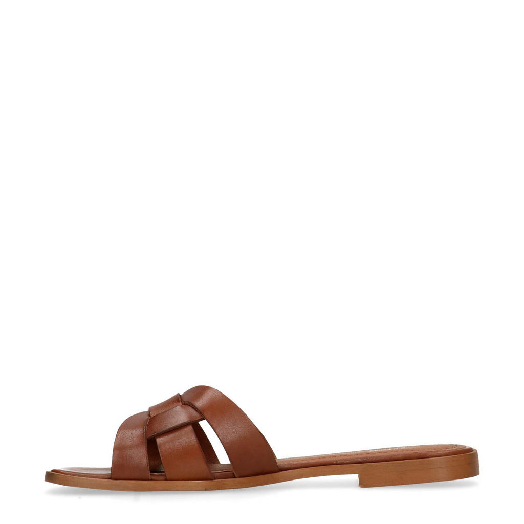 Sacha leren slippers bruin kopen? | Morgen in huis | wehkamp