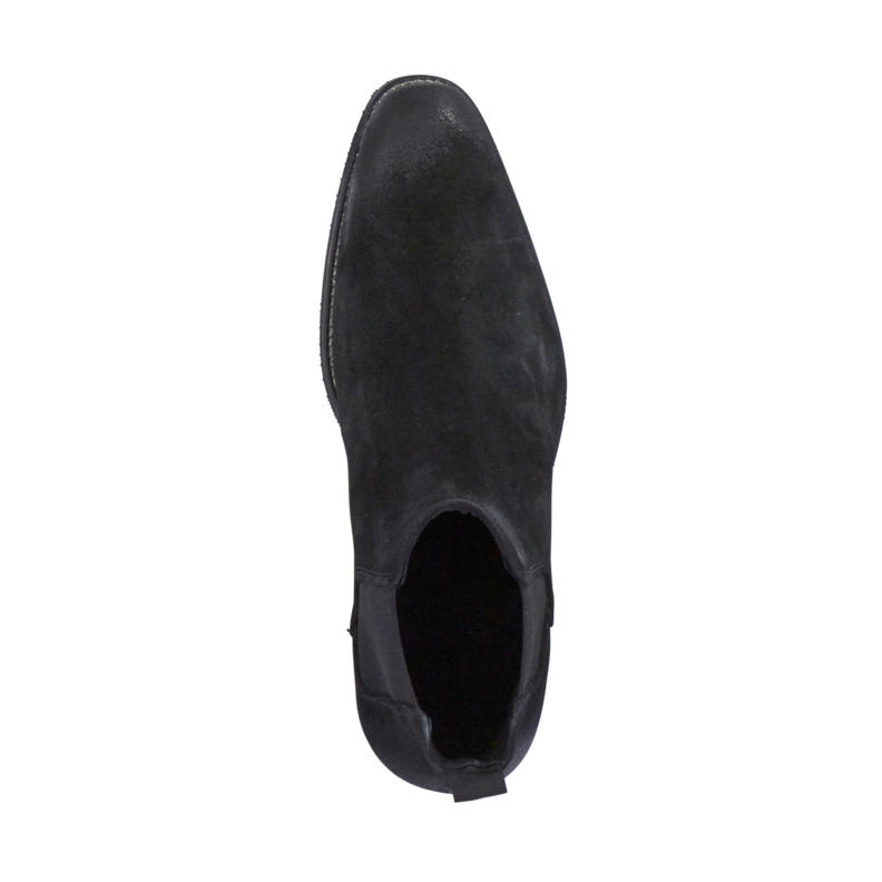 Bianco Beack leren chelsea boots zwart | wehkamp