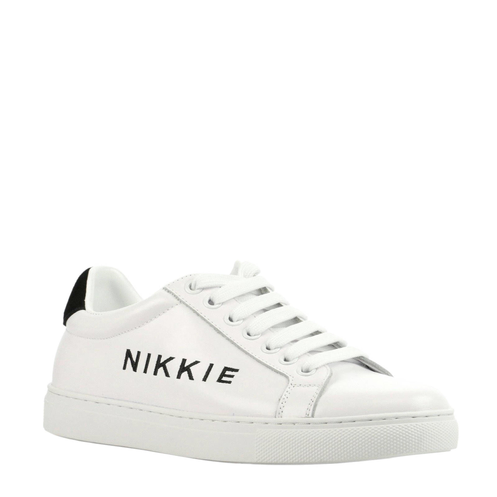 NIKKIE leren sneakers wit kopen? | Morgen in huis | wehkamp