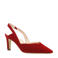 Peter Kaiser suède slingback pumps rood | wehkamp
