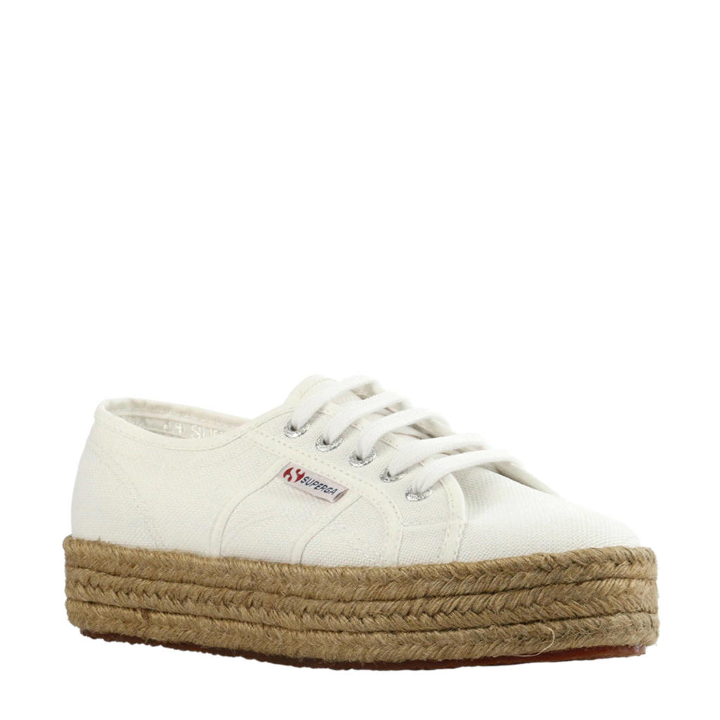 Superga Cotropew espadrilles wit | wehkamp