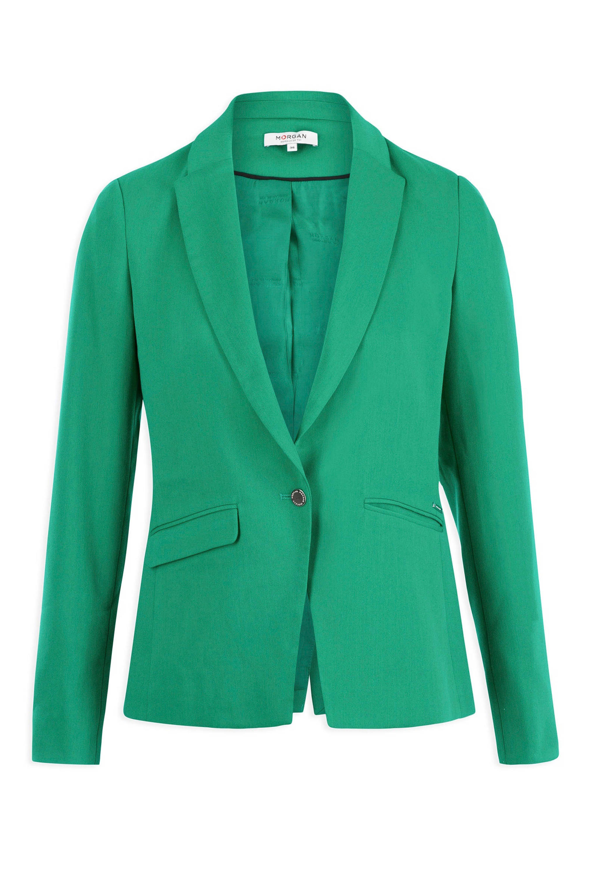 Morgan blazer groen | wehkamp