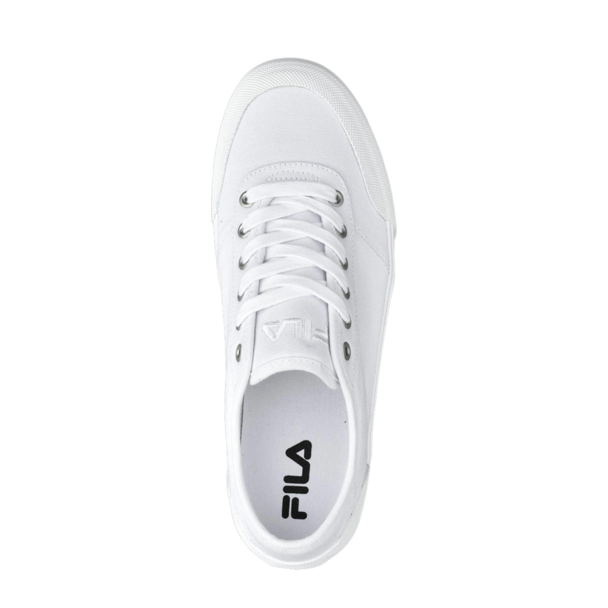 Fila canvas sneakers wit | wehkamp