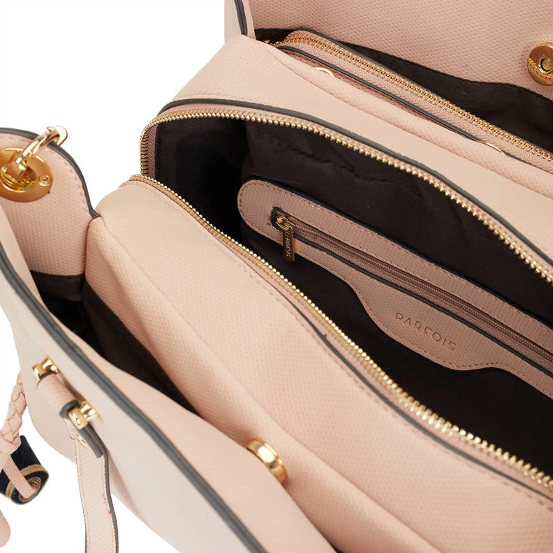 Parfois handtas roze | wehkamp