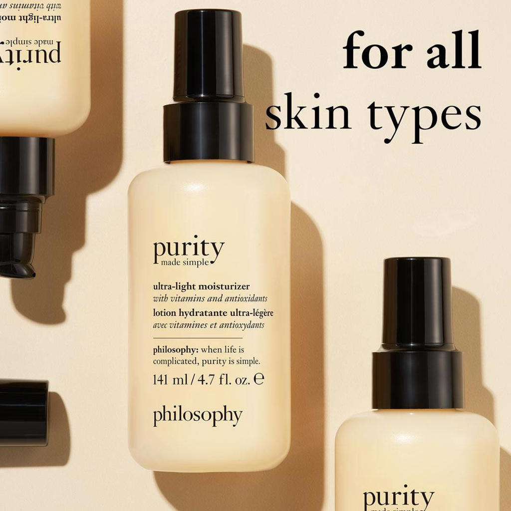 philosophy purity made simple ultra-light moisturizer - 141 ml | wehkamp