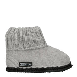 Bergstein Cozy Glam sloffen zilver | wehkamp