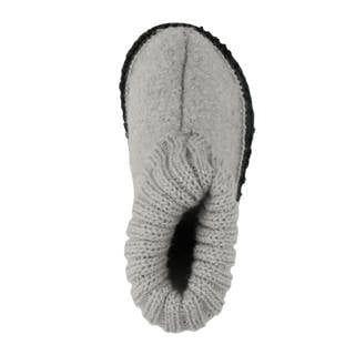 Bergstein Cozy Glam sloffen zilver | wehkamp