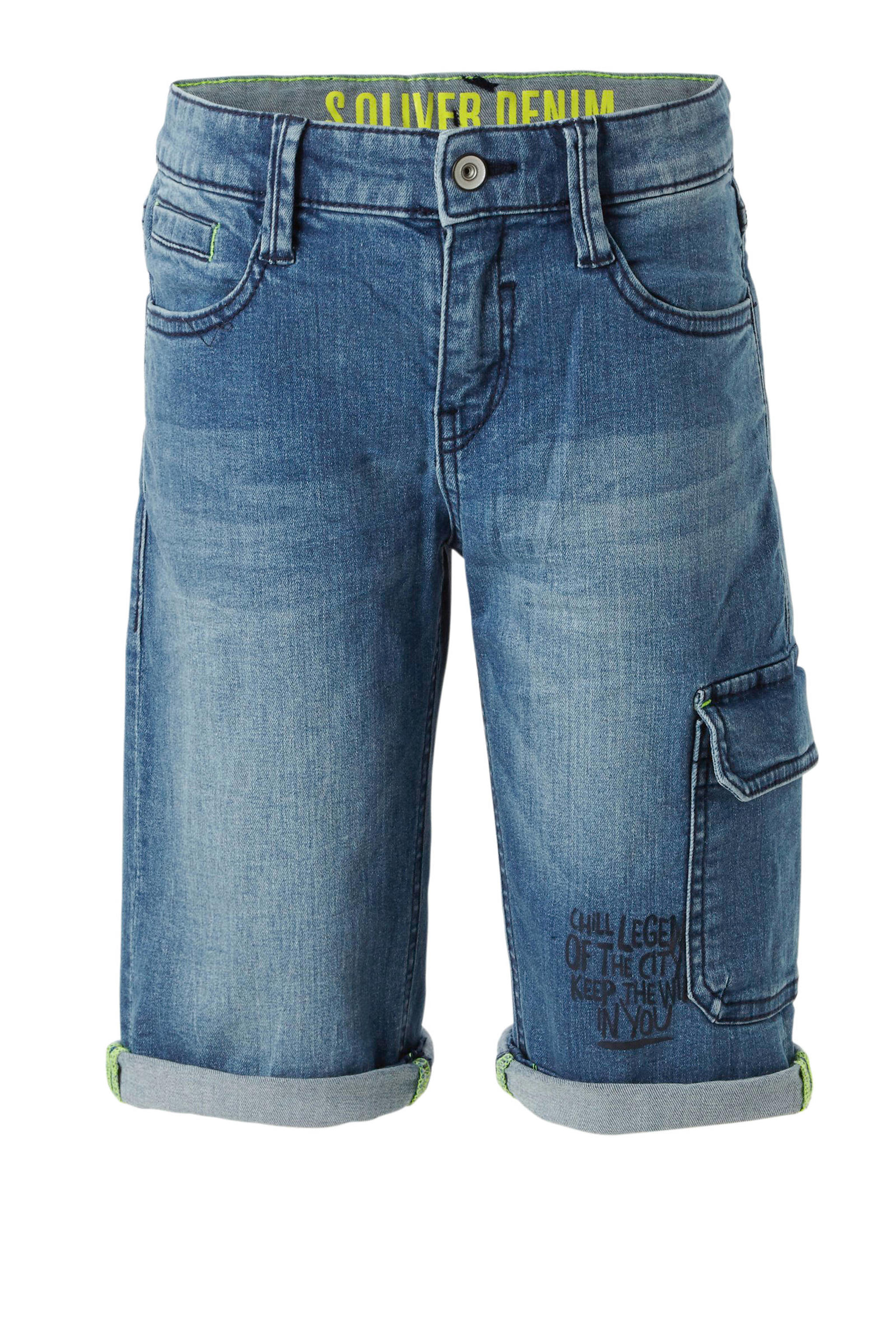 s.Oliver jeans bermuda | wehkamp